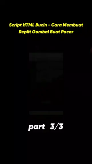 Script HTML Bucin - Cara Membuat Replit Gombal Buat Pacar