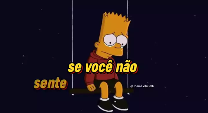 Não sinto nada😭💔