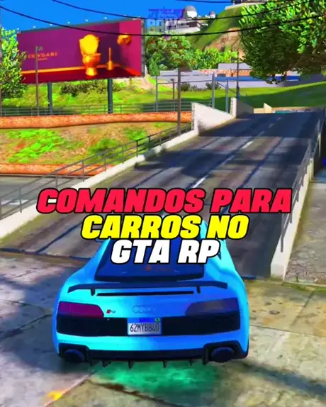Comandos para carros no GTA RP