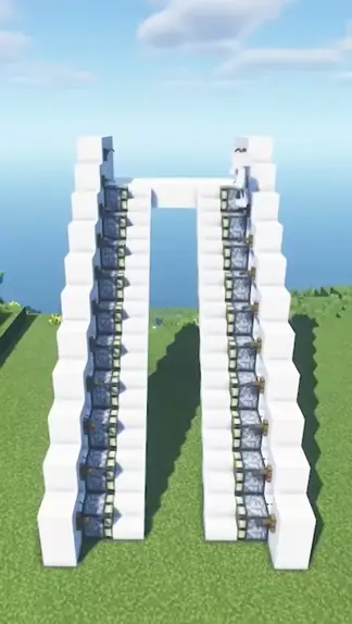 A Melhor Escada Automática no Minecraft