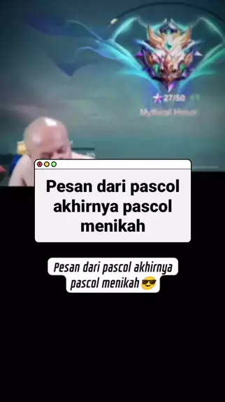 Pesan dari pascol akhirnya pascol menikah #MabarDiSnack #logikagendeng ...