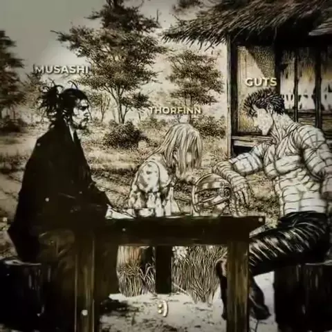 guts thorfinn and musashi wallpaper | Discover