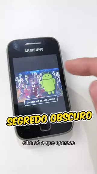 Segredo obscuro no Android #segredo #android #truque