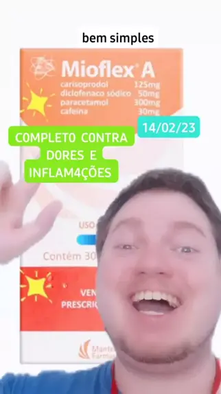 Mioflex: Um Comprimido para Aliviar Dor e Inflamações