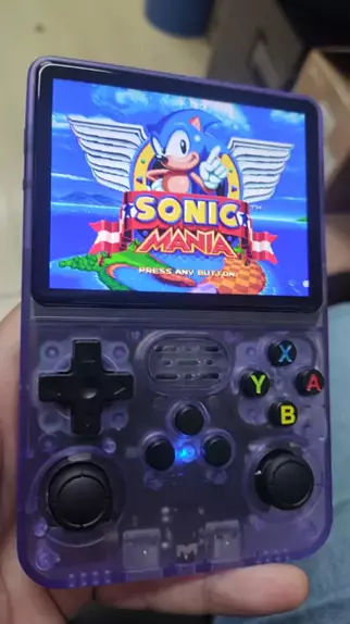 Você já viu? Sonic Mania num portátil de menos de R$300! Game Console ...
