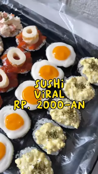 Sushi viral 2000an #resepsushi #sushiviral #sushi2000an #idejualan | Kwai