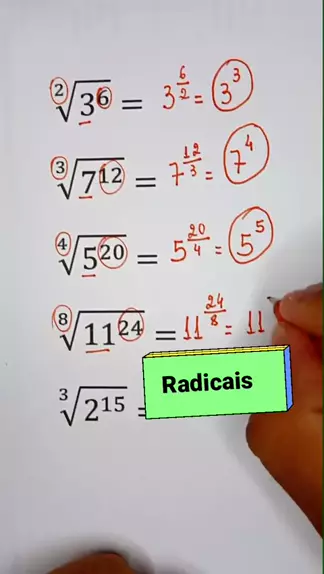 Simplificação de radicais #matematica #Professor #aprender #math