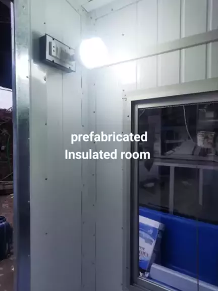 SPECIFICATIONS: • EPS prefabricated room sizes: L 5’ , W 5’ , H 7.5 ...