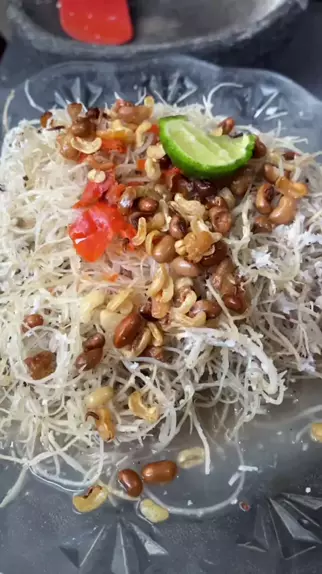 RUJAK BULUNG RAMBUT KHAS BALI. MIRIP RAMBUT UBAN YA🤭🤭🤭 #resep #konten # ...