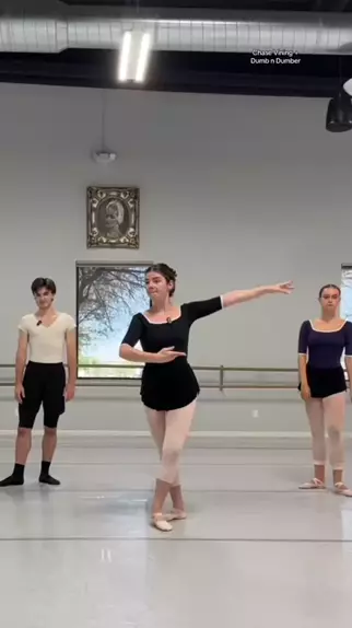 Parte 2 de aprender Brise Voles com Chase # ballet # balletclass ...