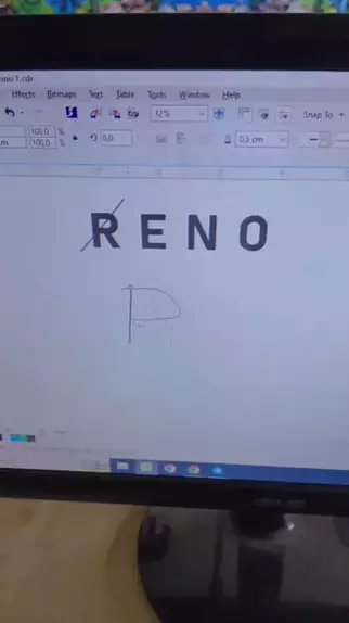 yang namanya Reno mana nih #logonama #logodesign