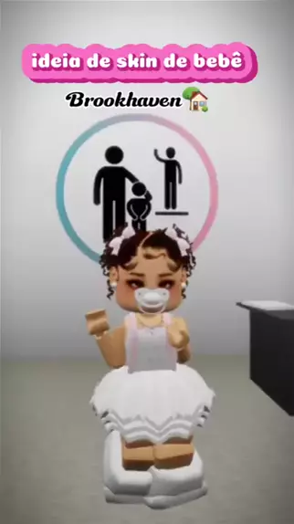 Ideia de skin bebê para usar no Brookhaven 🏡