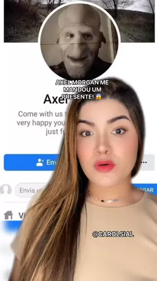 Axel Morgan Envía Presente à Minha Moradoura