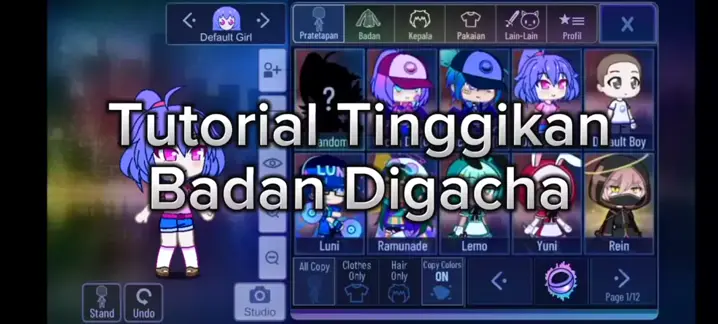 #gachaclubindonesia #gachaclub #tutorial