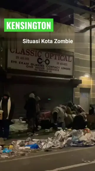 Situasi di kota zombie kensington philadelphia. #keluargasnack #AAF # ...