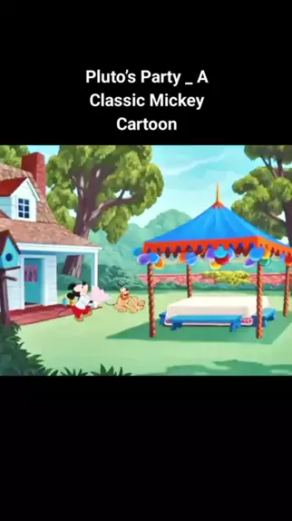 Pluto’s Party _ A Classic Mickey Cartoon #ultra10kvies