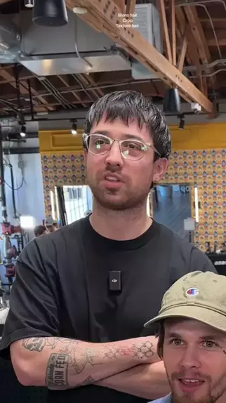 comma hair x taper | Discover