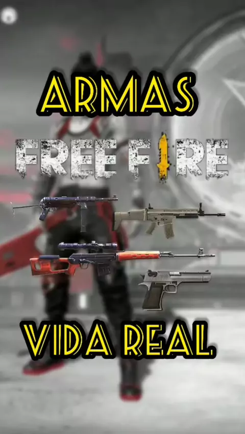 free fire armas en la vida real